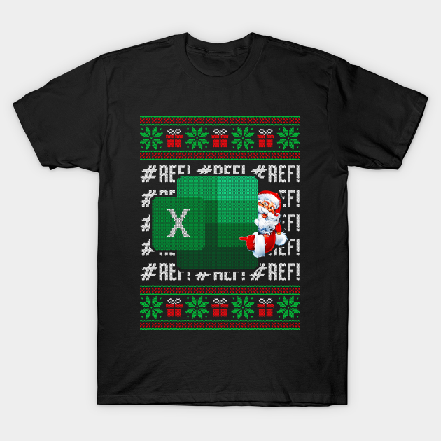 Excel Ref Error Spreadsheet Ugly Christmas Sweater Excel Ref Error
